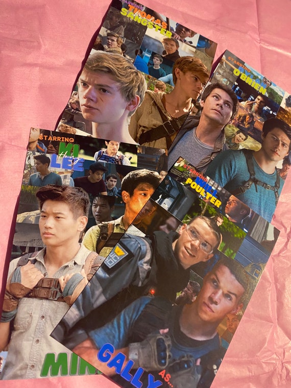 Maze Runner Character Posters