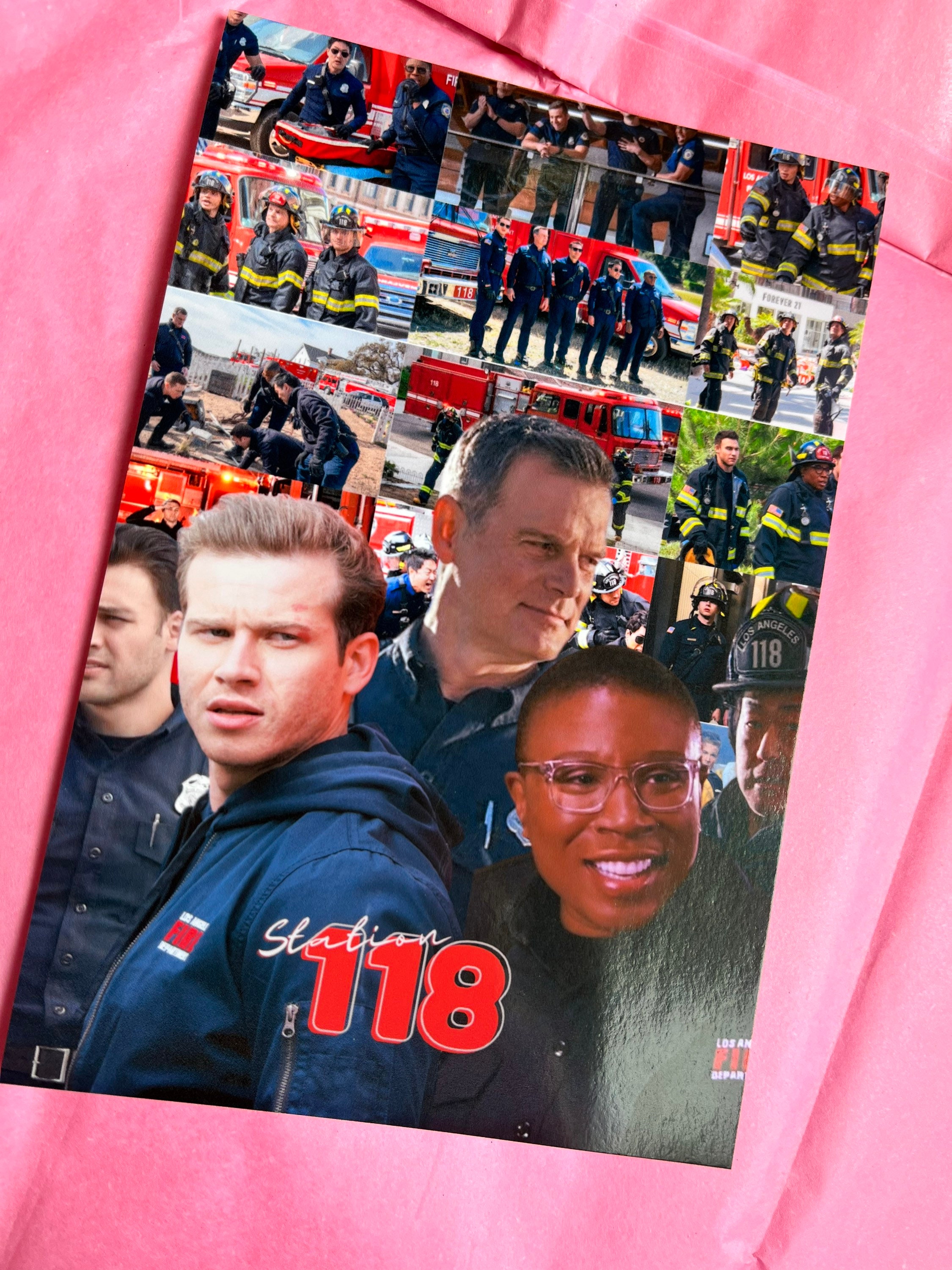 9-1-1 (911) Characters Inspired Graphic Y2k Style Poster/PRINT (3 Size ...