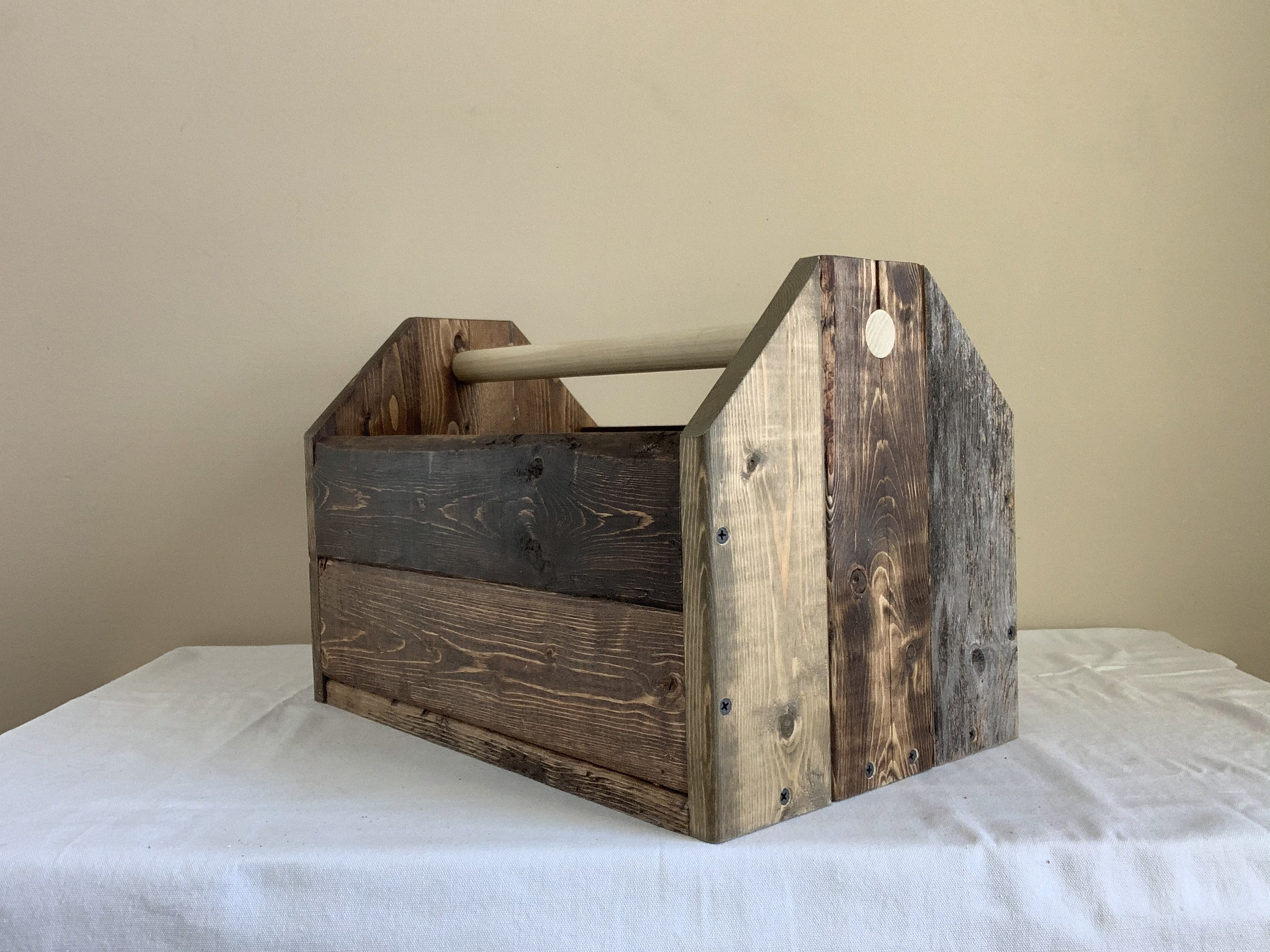 Wooden Box With Handle - Etsy