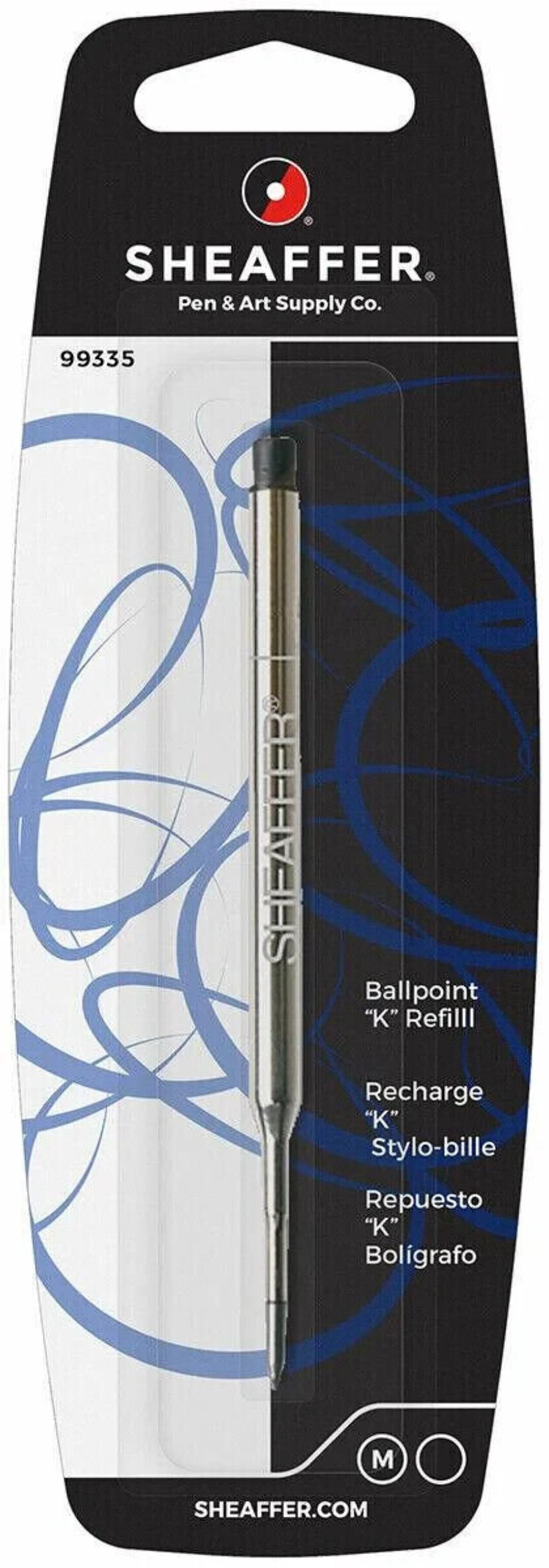 Sheaffer Ballpoint Pen Refill “K” Style Black Medium - Etsy