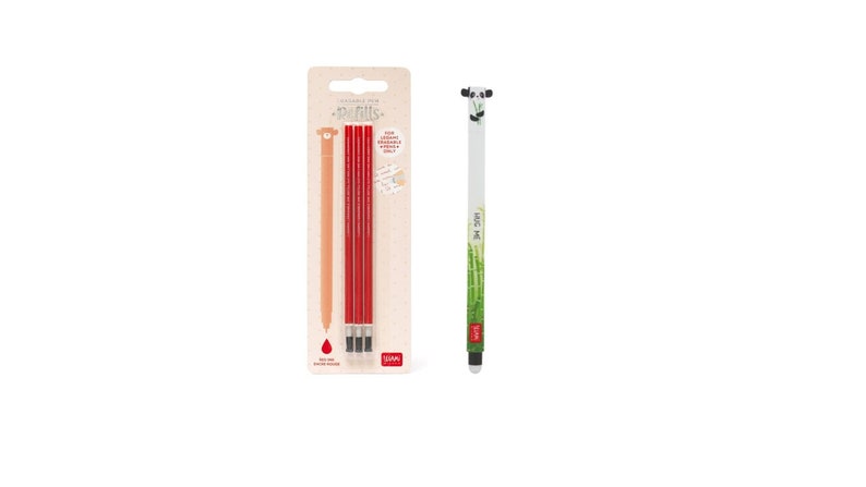 Legami Panda Pen and Choice of Refills - Etsy