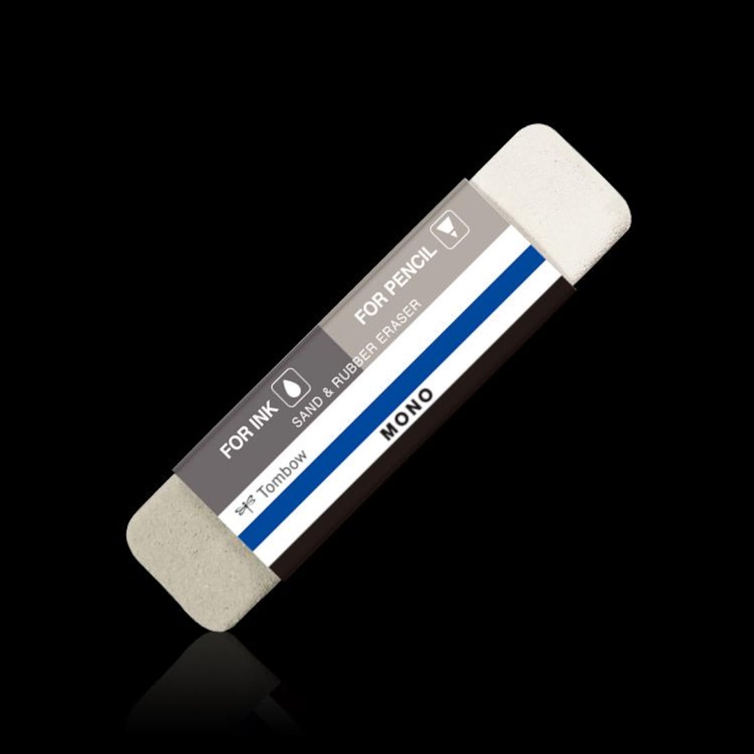 Tombow MONO Eraser - Sand & Rubber Twin Pack - Etsy