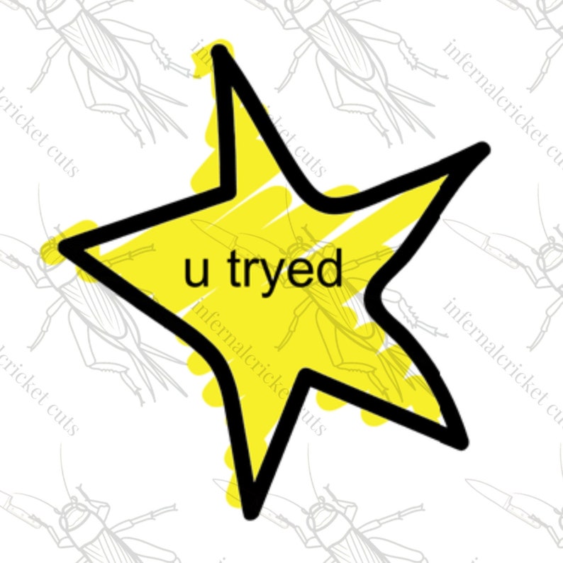 U Tryed Star - You Tried Medal - Sad Trombone - Funny - Participation ... U Tryed Star - You Tried Medal - Sad Trombone - Funny - Participation ...