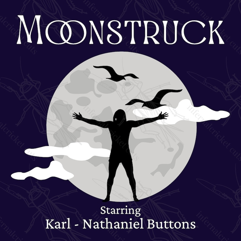 Moonstruck OFMD Our Flag Means Death Nathaniel Buttons Karl Olivia Moon Bathing A Hex on Ye Fan ...