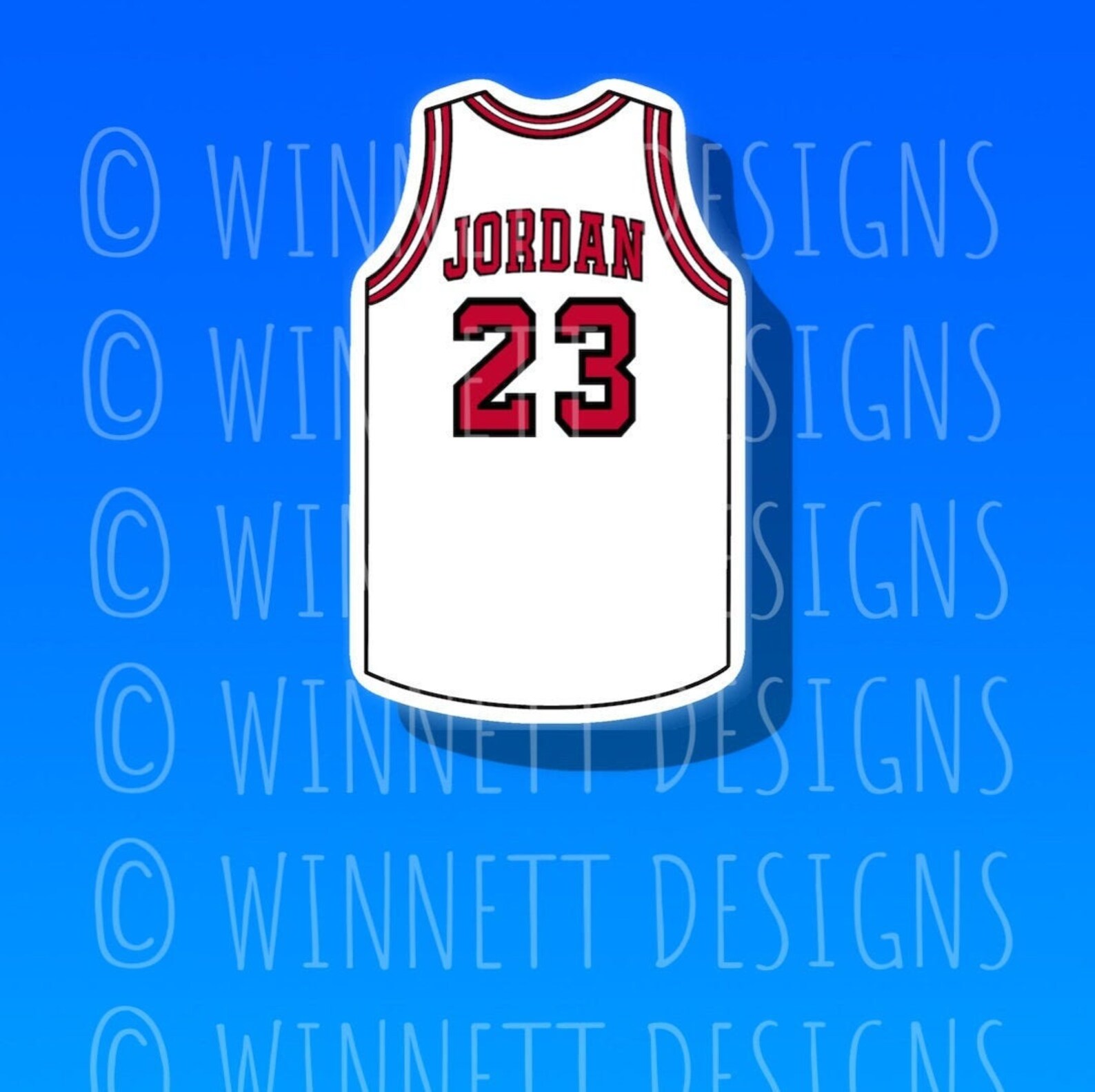 Michael Jordan sticker Jordan sticker 23 air jordan NBA | Etsy