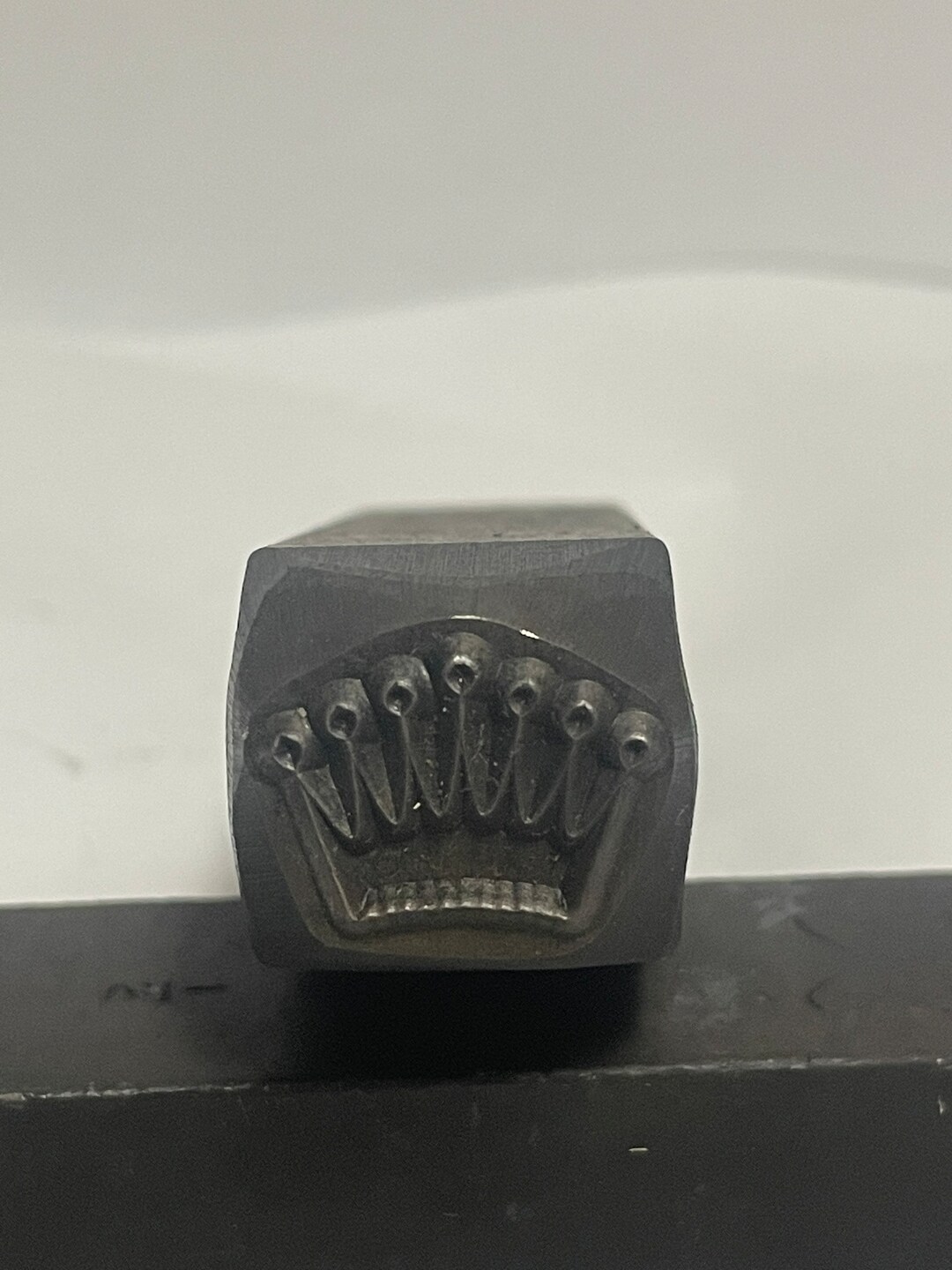 7point Crown Design Steel Stamp - Etsy