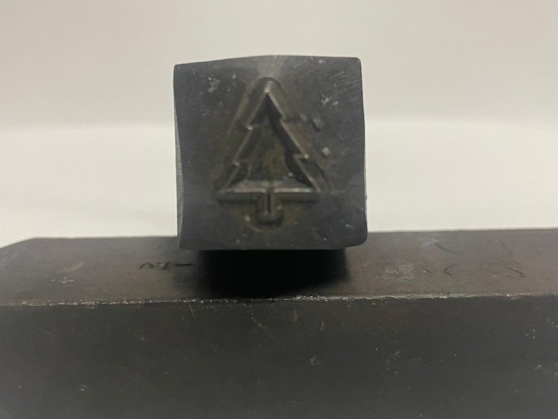 Tree Symbol Steel Stamp - Etsy