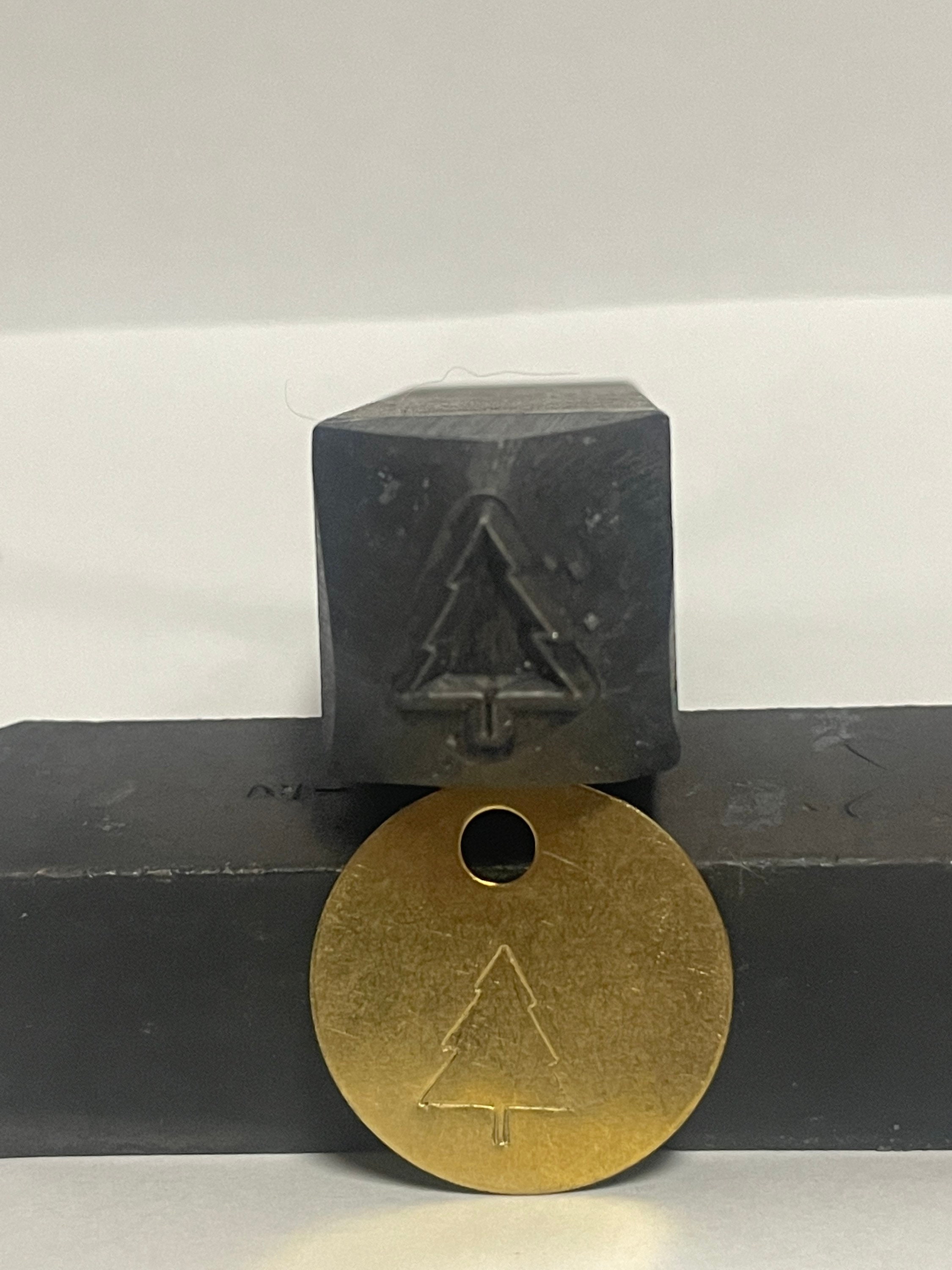 Tree Symbol Steel Stamp - Etsy