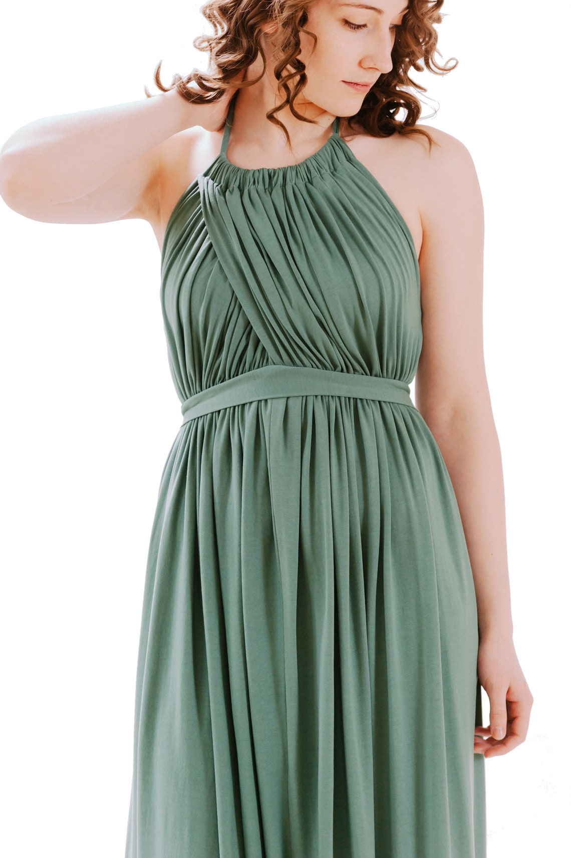 Greek Goddess Petite Maxi Dress - Etsy