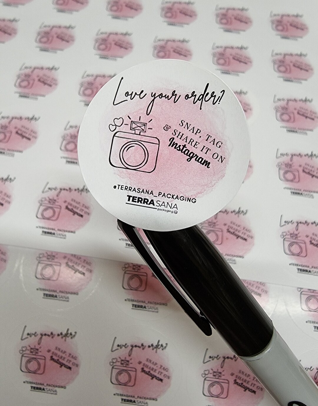 Personalised Stickers | Circle Stickers | Round Business Stickers ...