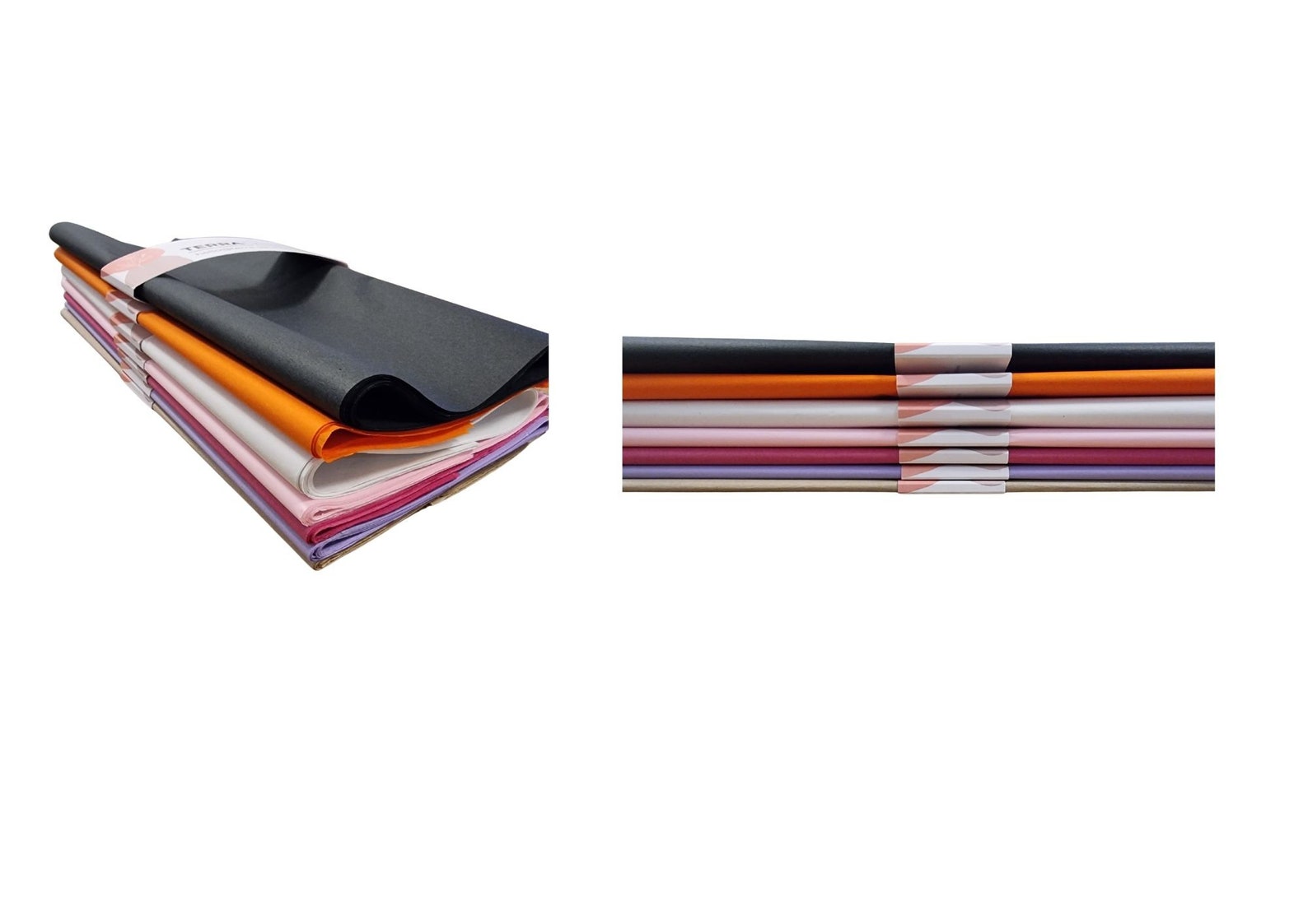 Black Tissue Paper Eco Friendly Gift Wrap Packaging 100% | Etsy UK