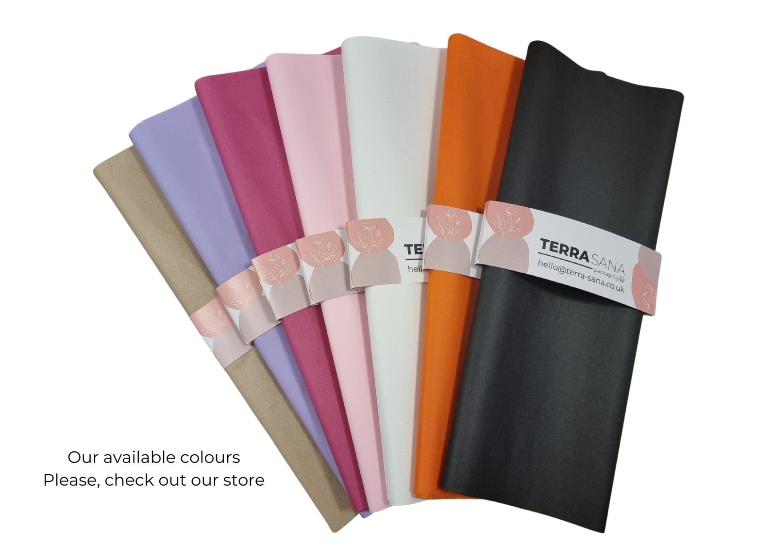 Black Tissue Paper Eco Friendly Gift Wrap Packaging 100% | Etsy UK