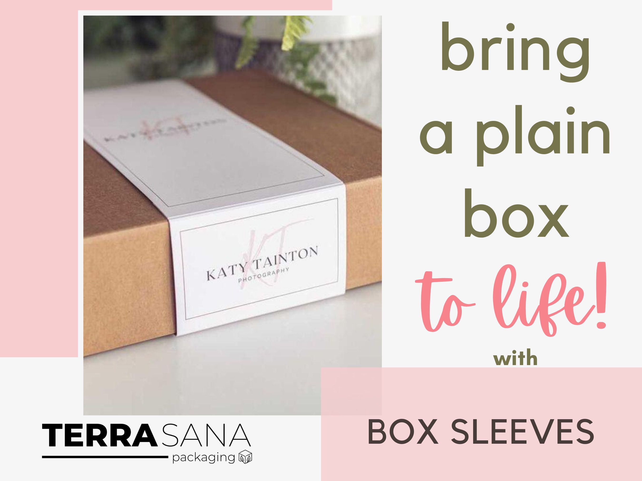 Printed Box Sleeves Belly Bands - Etsy UK