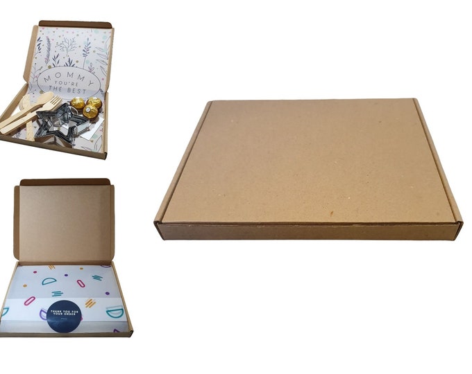 Personalised A5/C5 Postal Boxes, Small Business, Your Logo, Packaging ...