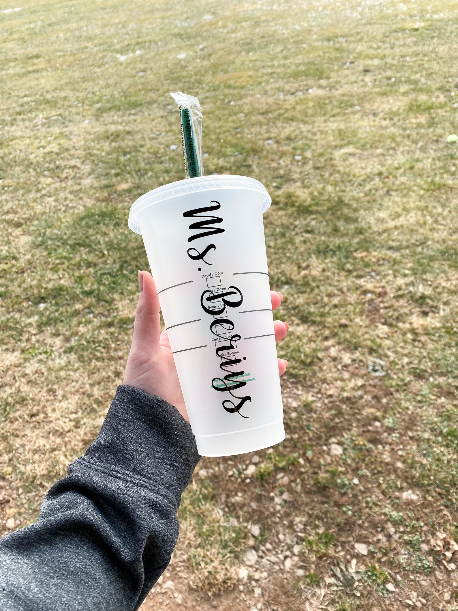 Teacher Starbucks Cold Cup Personalized. Student Teacher - Etsy