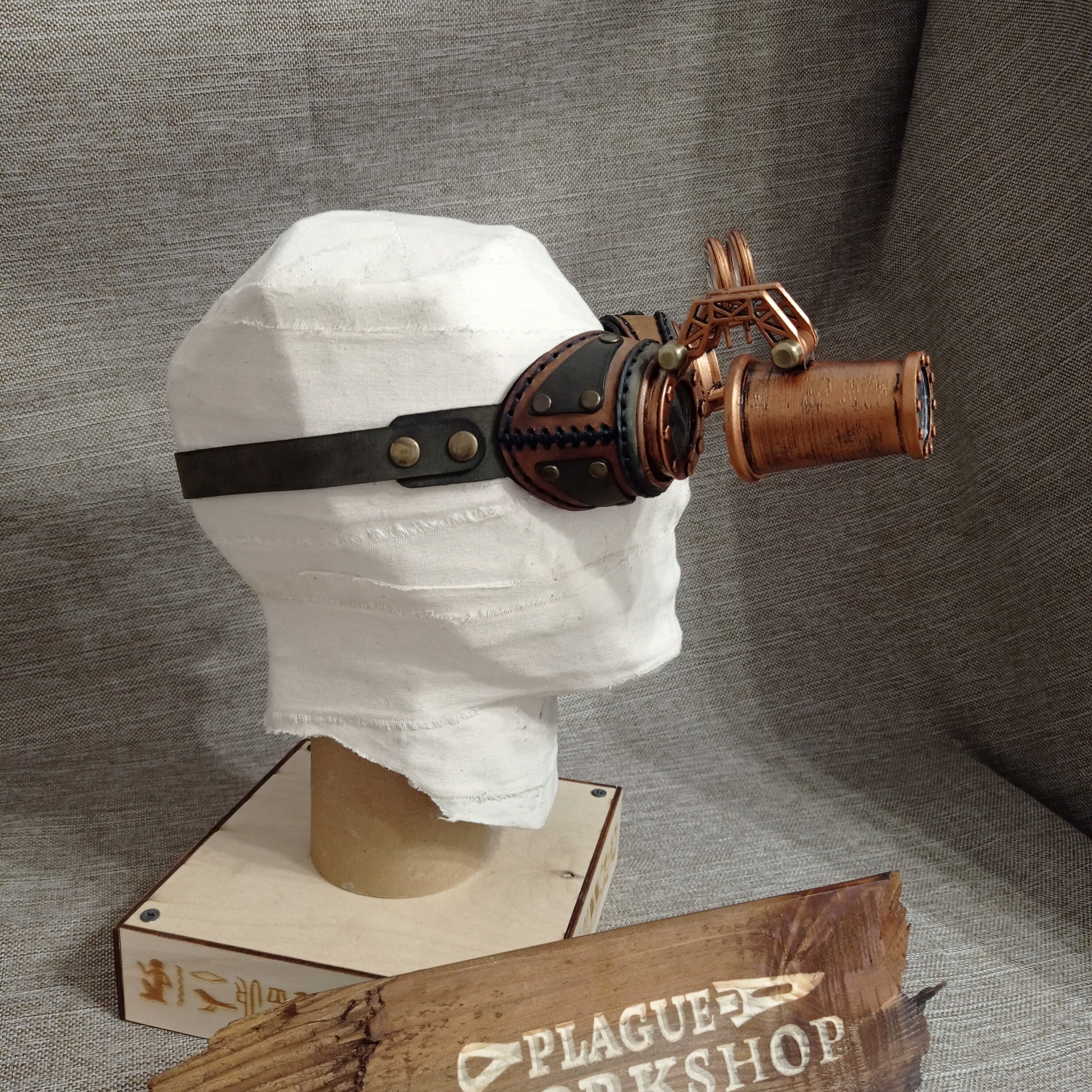 Steampunk Monocular