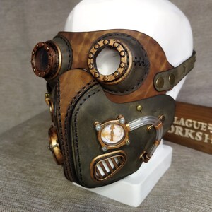 Steampunk Mask "steam-man" - Etsy