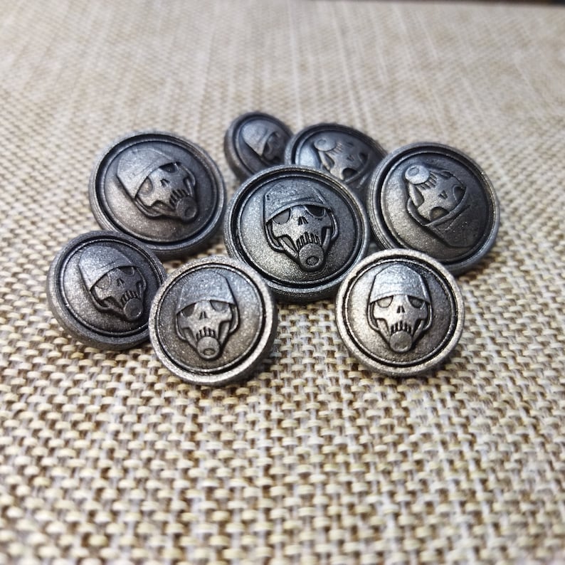 Korps Cosplay Buttons - Etsy