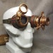 Leather Steampunk Goggles "watchmaker" - Etsy