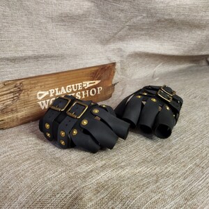 Steampunk Leather Gloves "technomage" - Etsy