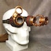 Leather Steampunk Goggles "watchmaker" - Etsy