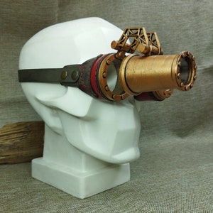 Leather Steampunk Goggles "mechanic Ii" - Etsy
