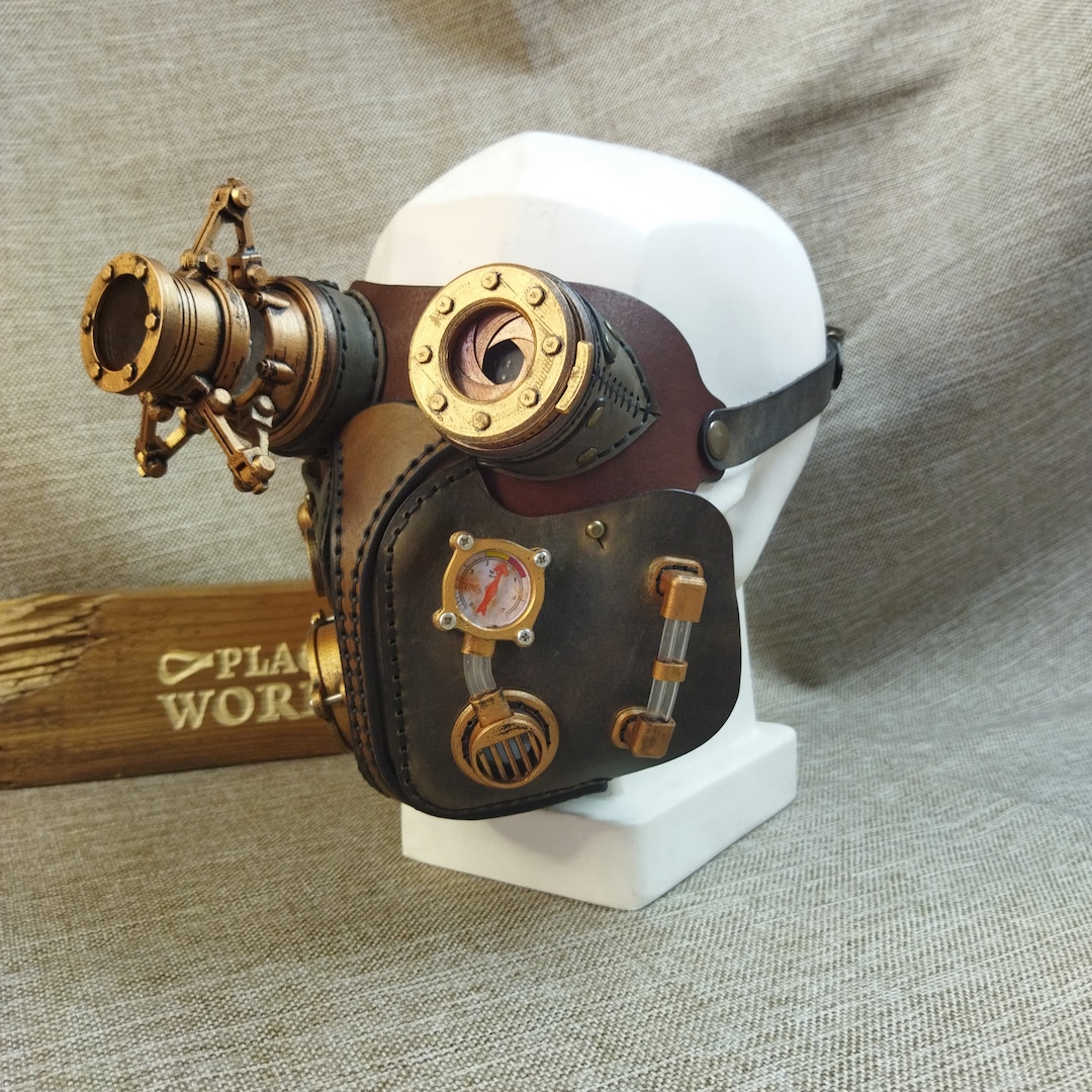 Steampunk Mask watchmaker Ii - Etsy