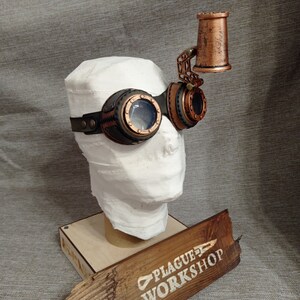 Steampunk Leather Goggles "monocular" - Etsy