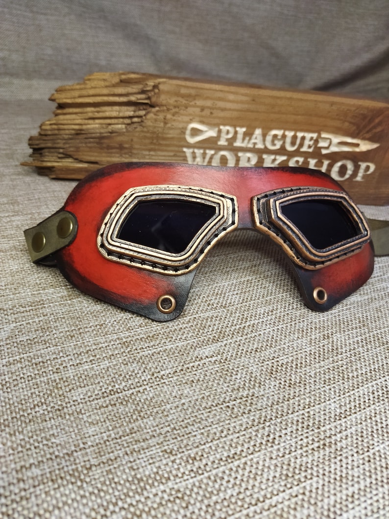 Steampunk Goggles "aviator Ii" - Etsy