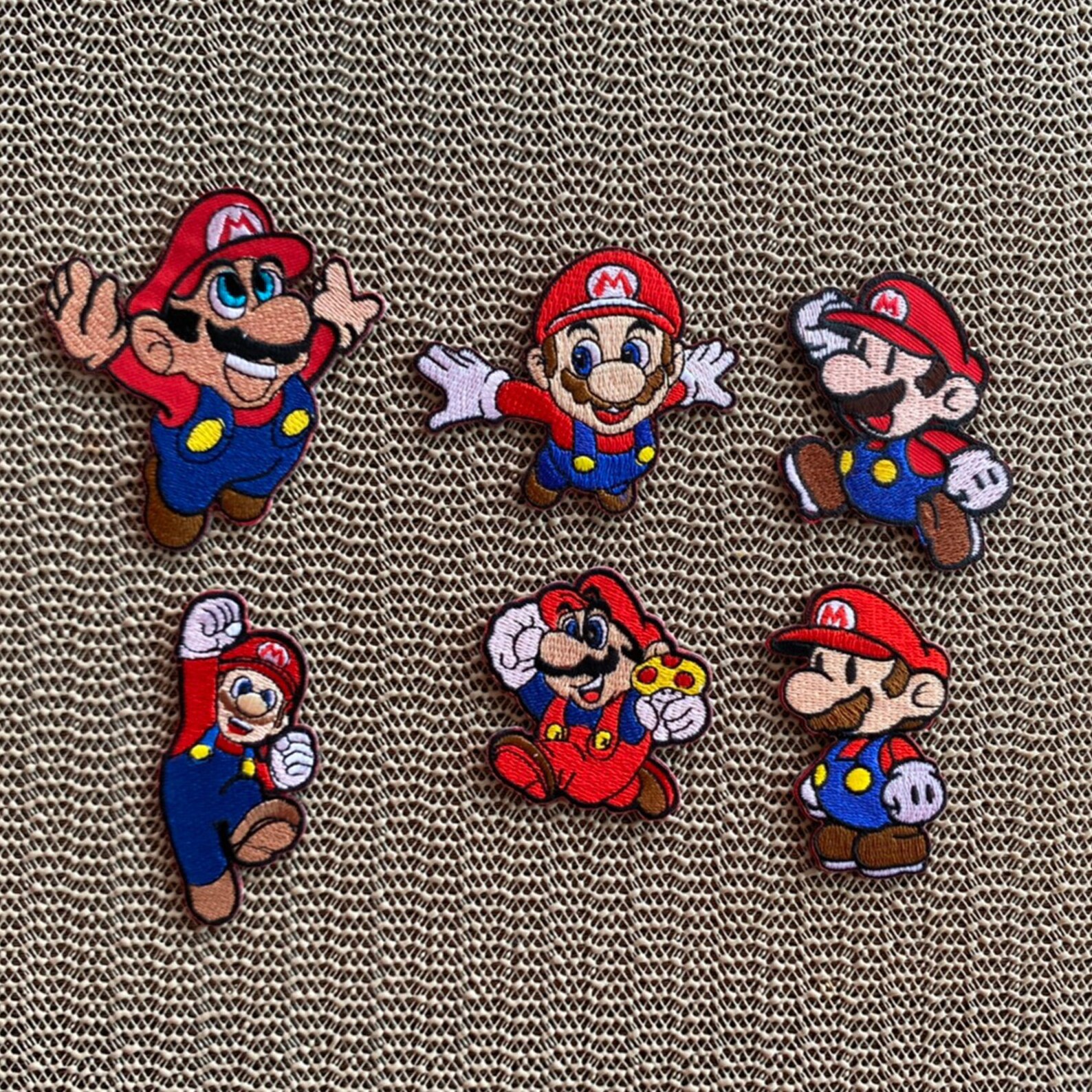 Mario Patches Iron on Patches for Jackets Embroidery Patch - Etsy UK