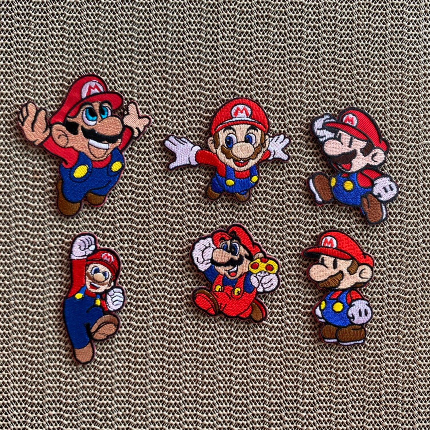 Mario Patches Iron on Patches for Jackets Embroidery Patch - Etsy UK