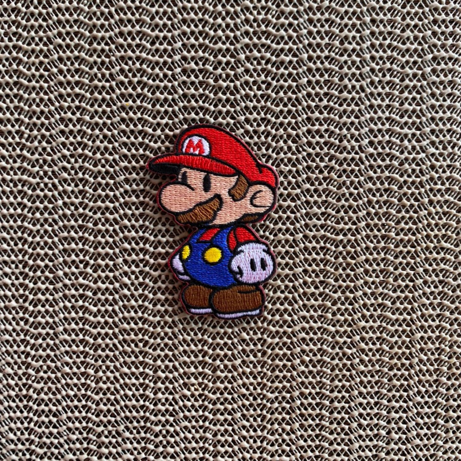 Mario Patches Iron on Patches for Jackets Embroidery Patch - Etsy UK