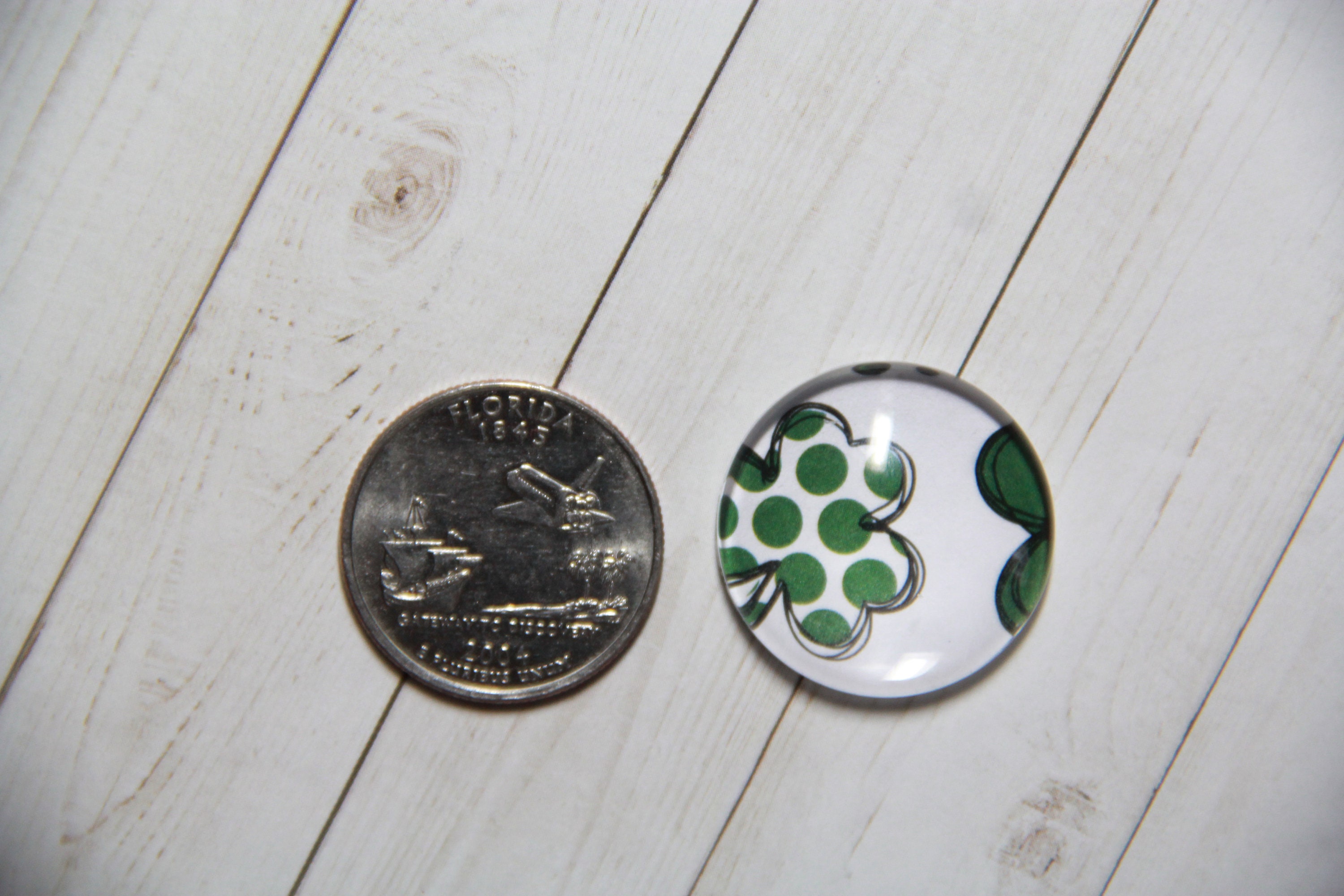 Shamrock Magnets Set of 6 Fridge Magnets Basket Stuffer - Etsy