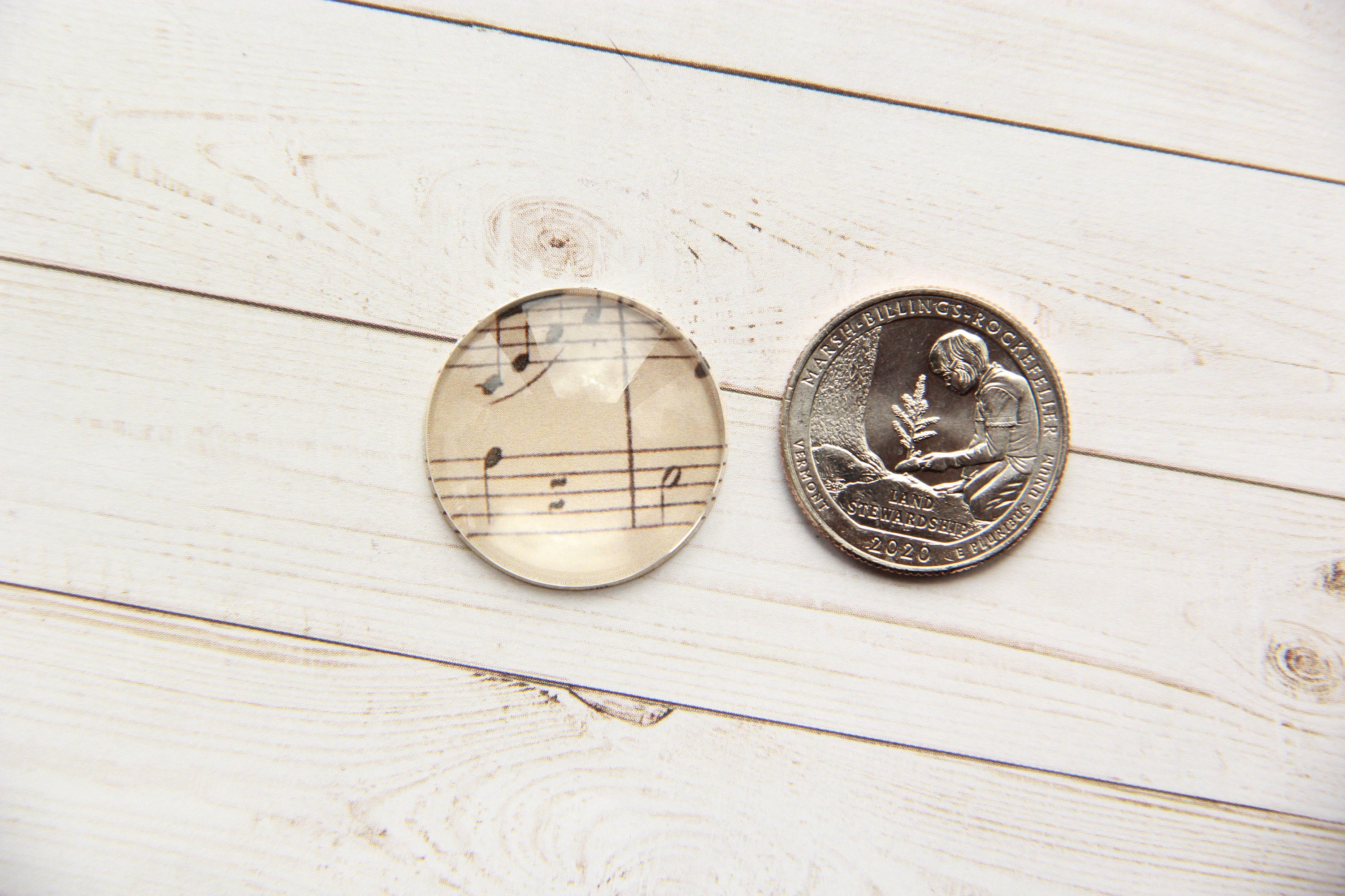 Music Note Magnets Set of 6 Sheet Music Magnets Music - Etsy