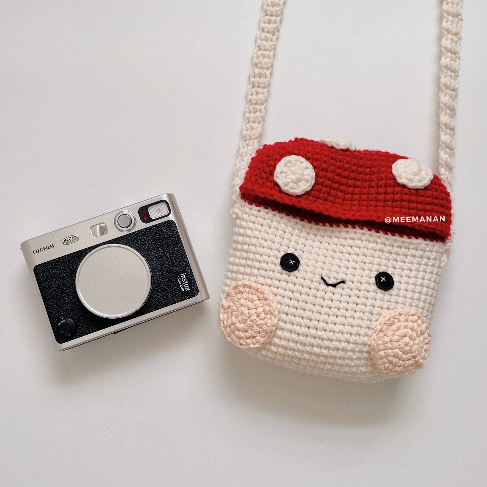 VIDEO Pdf. Pattern Fuji Instax Case the Mushroom for Mini Evo, 90, 70 ...