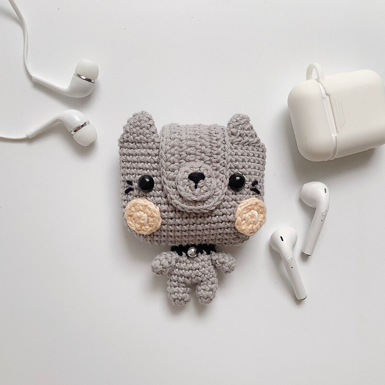 Pdf Pattern Earpods Pouch Cat & Dog Airpods 1/2 Airpods - Etsy