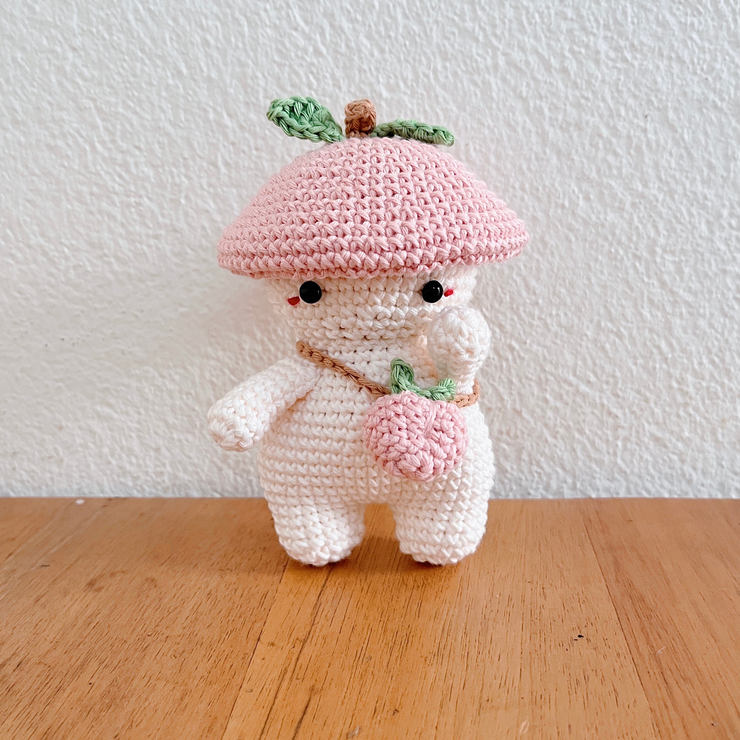 Pdf Pattern Peach Doll Amigurumi Pattern Crochet Pattern - Etsy