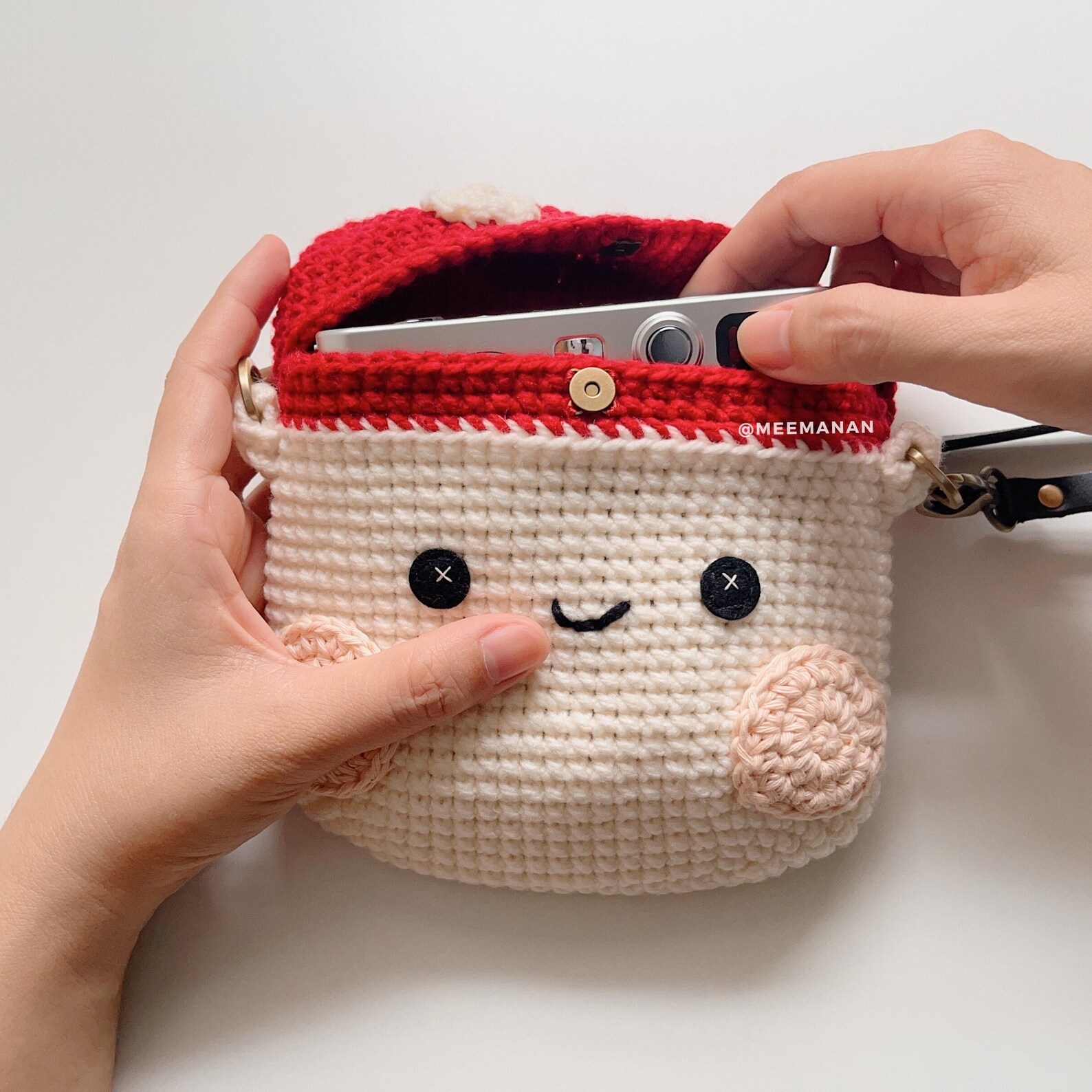 VIDEO Pdf. Pattern Fuji Instax Case the Mushroom for Mini Evo, 90, 70 ...