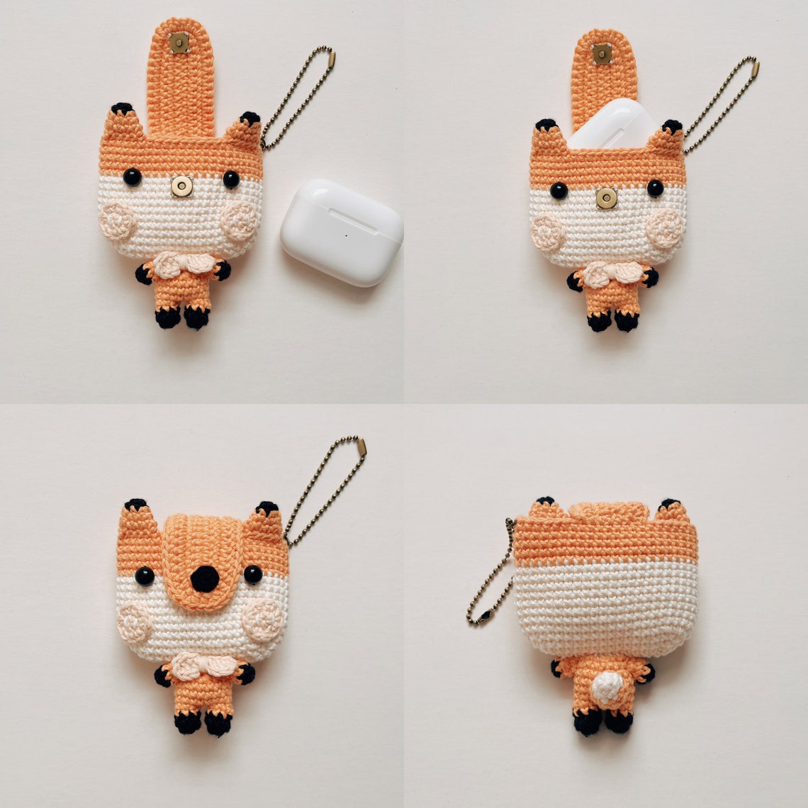 BUNDLE Earpods Pouch Cute Animals Airpods 1/2 Airpods Pro - Etsy