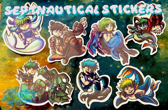 Septnautical Character Stickers and Sticker Sheet - Etsy