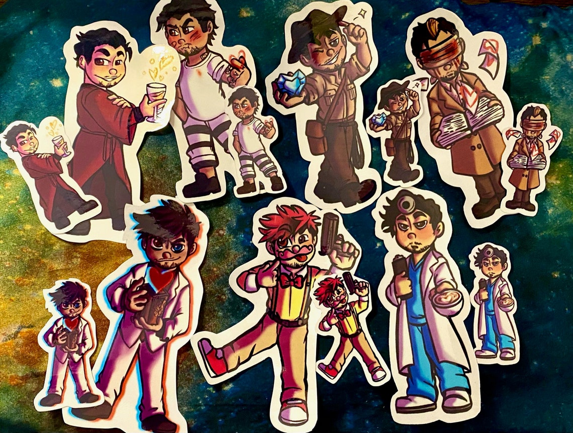 Markiplier Ego Love Sticker Collection - Etsy