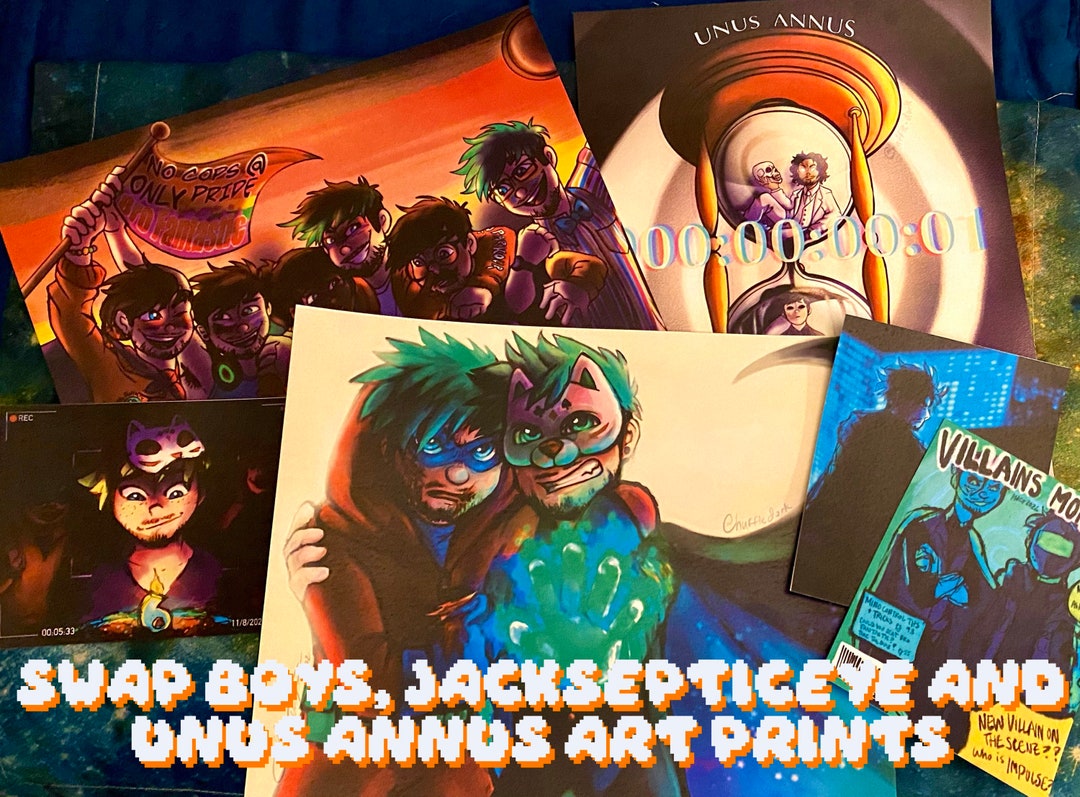 Swap Boys, JSE and Unus Annus Art Prints - Etsy