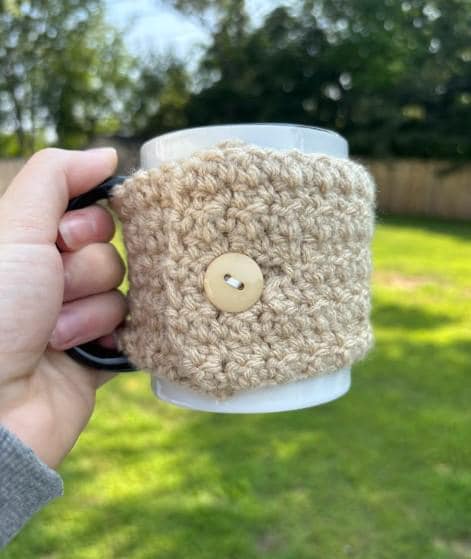 Daisy Mug Cozy Crochet Pattern - Etsy