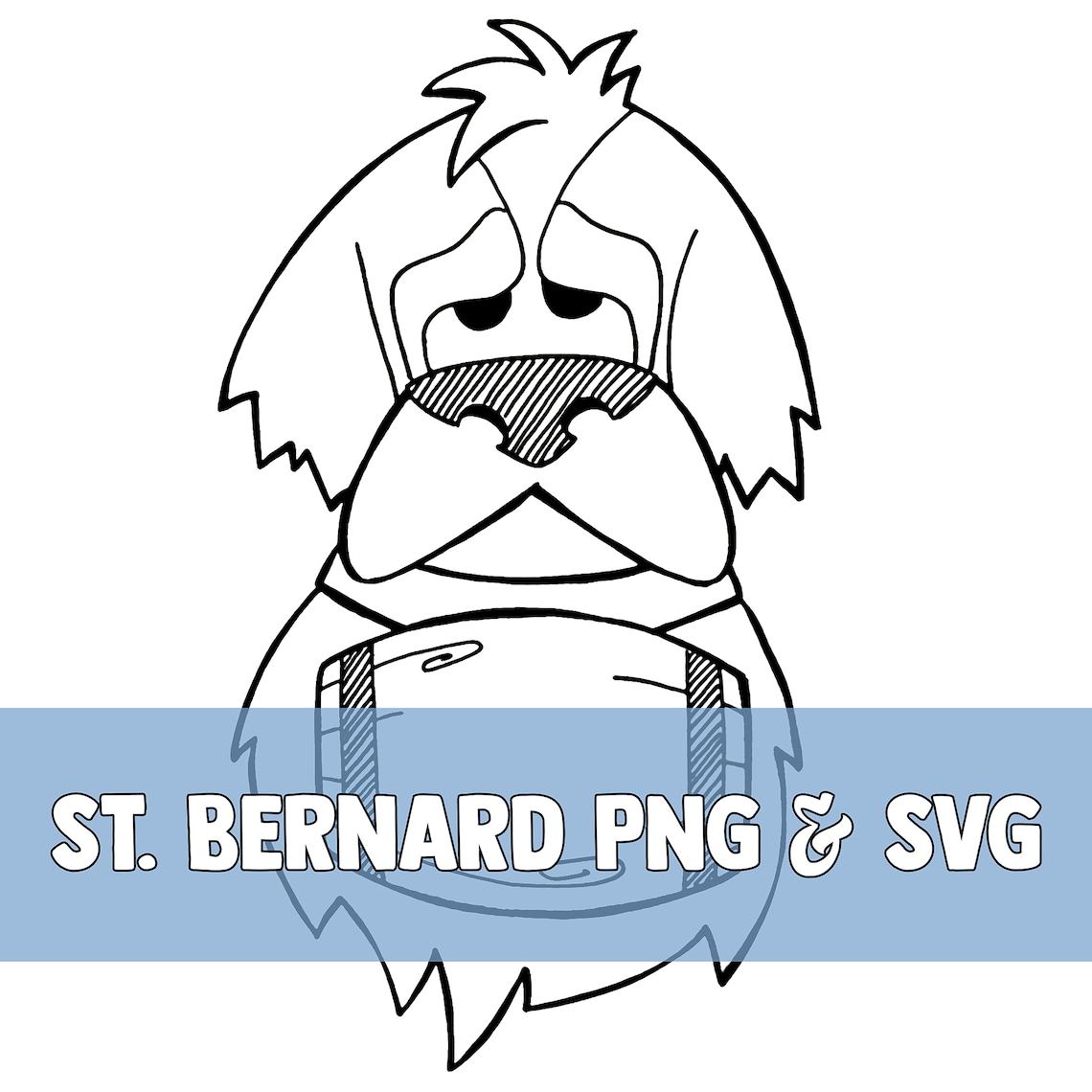 San Bernardo PNG & SVG - Etsy México