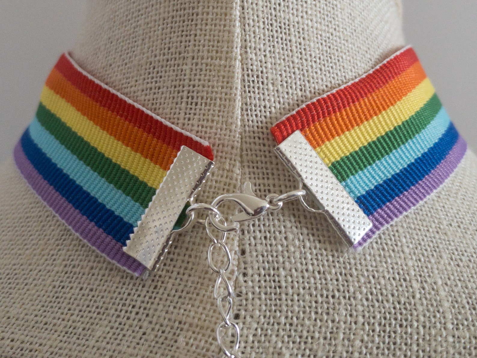 Gay Pride Choker Pride Choker Rainbow Choker Lesbian | Etsy