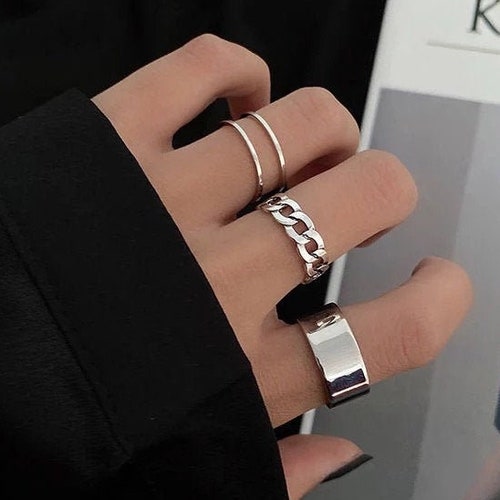 Sterling Silver 925 Solid 5 MM Band Adjustable Toe Ring | Etsy