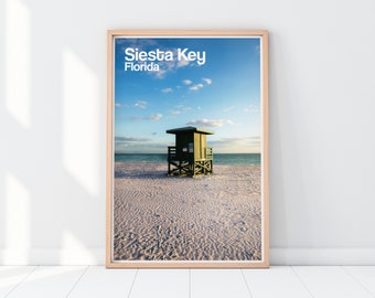 Siesta Key Poster | Etsy
