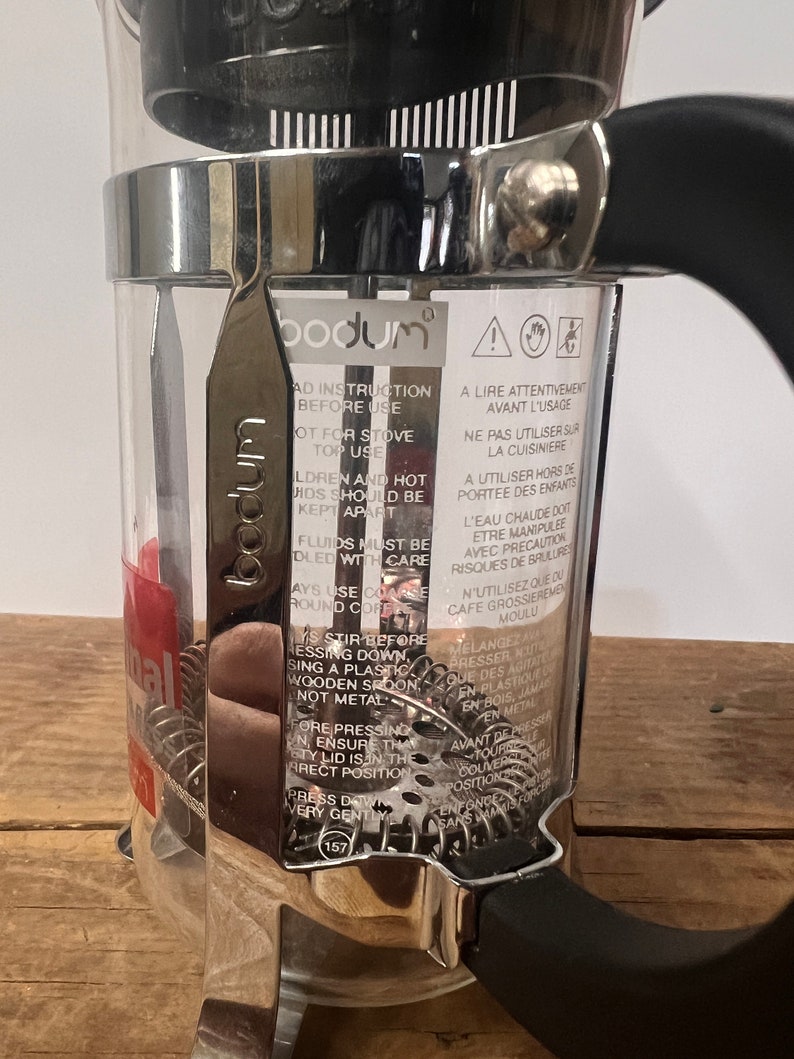 Vintage Bodum the Original French Press - Etsy