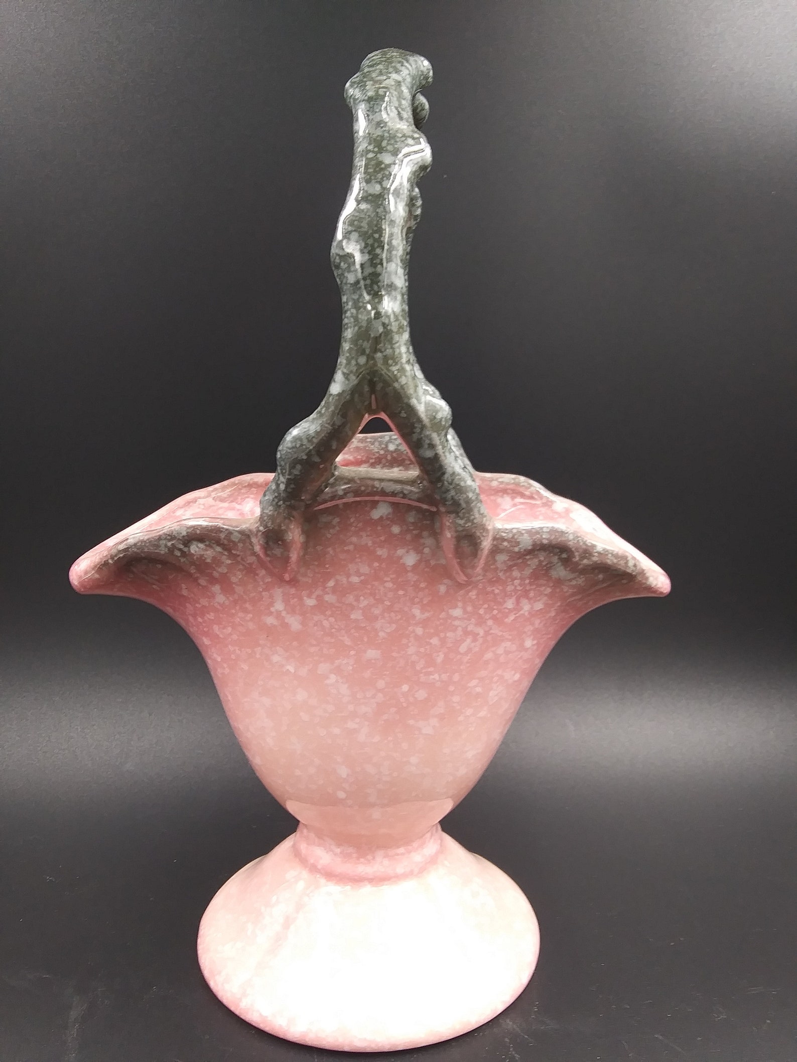 Pink Hull Basket Vase - Etsy