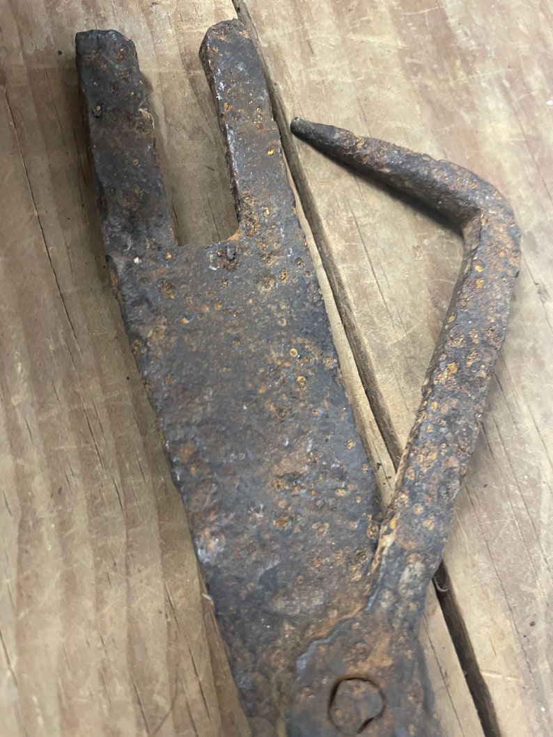 Vintageantique Cast Iron Barn Lock - Etsy